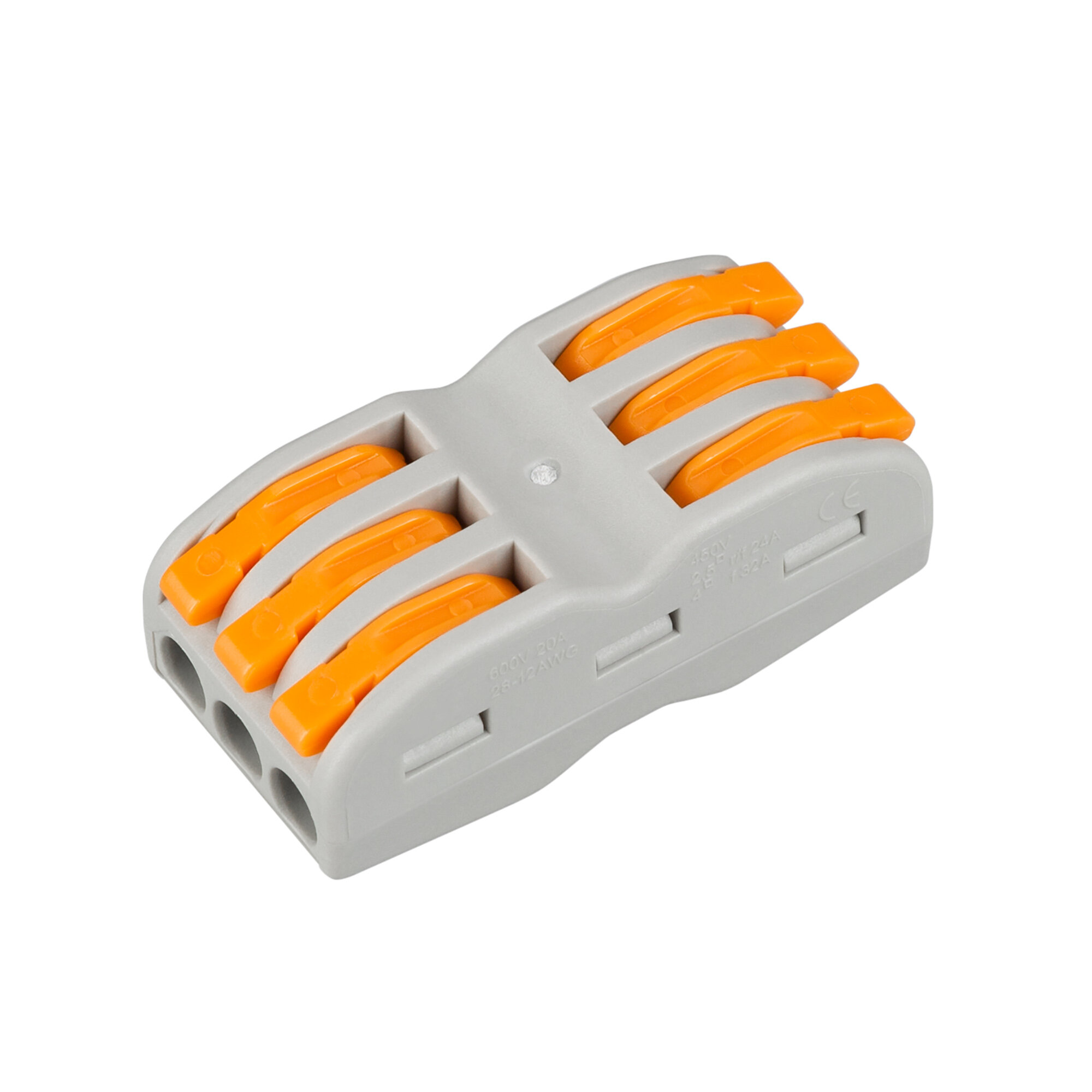 Клеммная колодка Arlight Клемма-коннектор ARL-CLT-2W3CS4-32A-BOX10 (Arlight, Пластик), 10шт