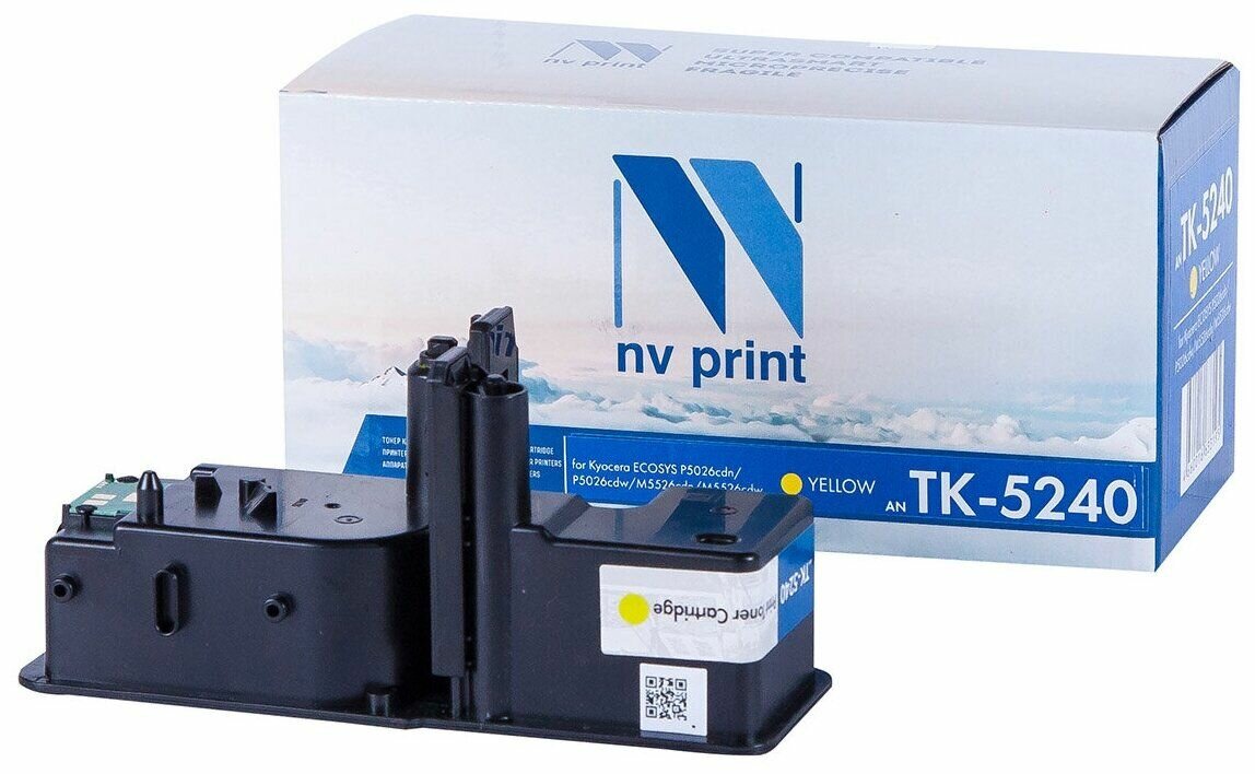 Картридж NV Print NV-TK-5240, желтый