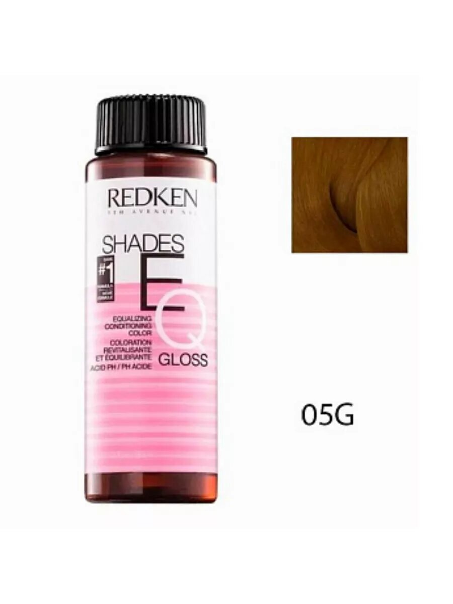 Redken Shades Eq Gloss 05G - Краска-блеск тонирующая 60 мл