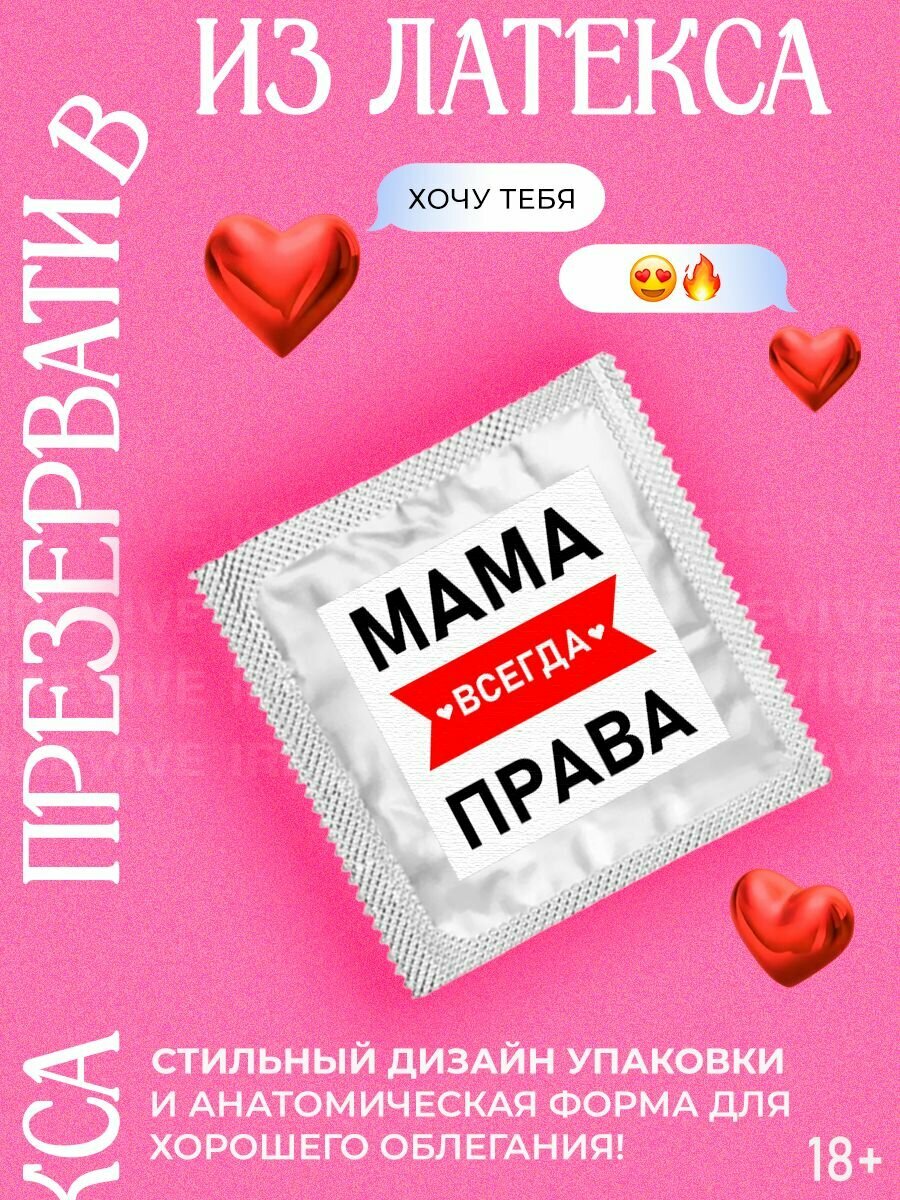 Презервативы для секса с мамой друга