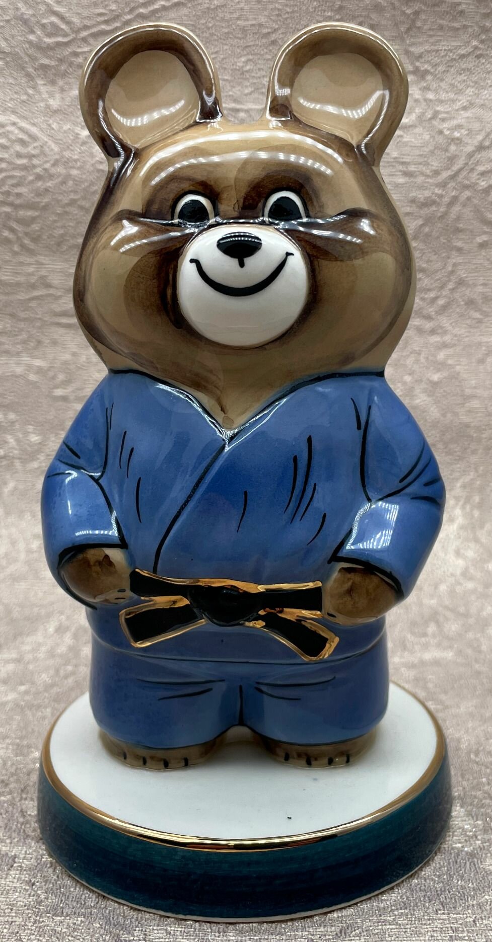 Олимпийский мишка 1980 Борец, дзюдоист. Современное производство Вербилки