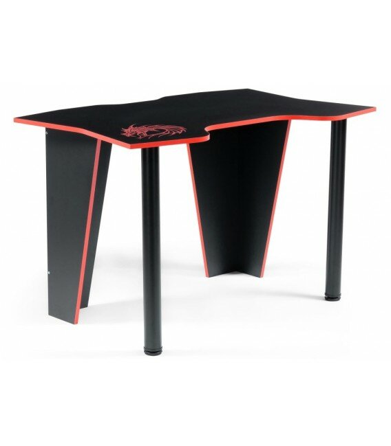 Компьютерный стол Алид черный / красный 474251