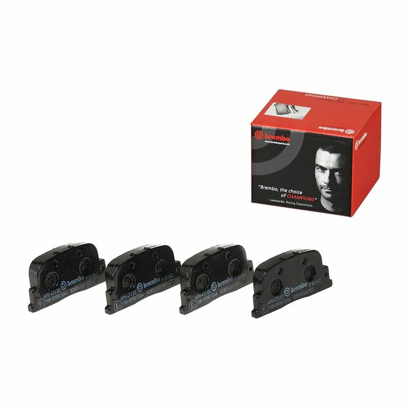 Тормозные колодки дисковые задние BREMBO P83063 для а/м TOYOTA Camry, GEELY, LEXUS