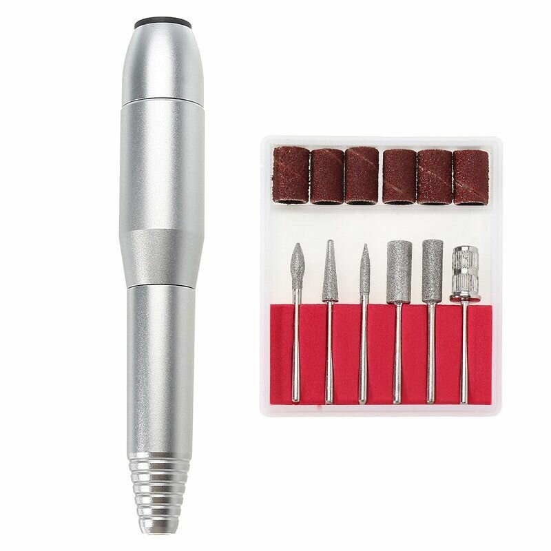 Портативный аппарат для маникюра Subay, серебро