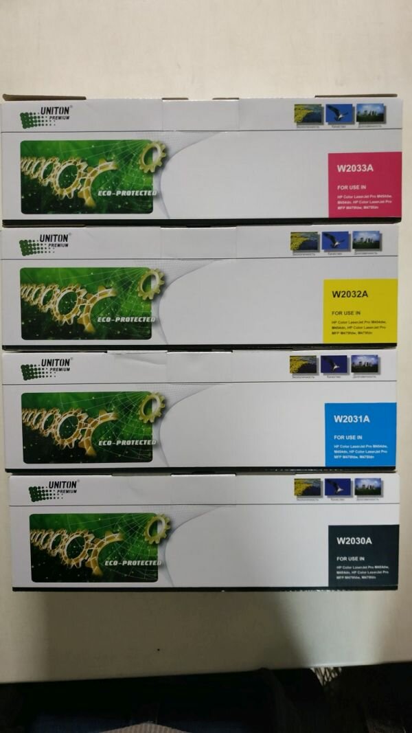 HP W2033A Uniton Premium для HP M454/MFP M479 красный (2,1K) без чипа