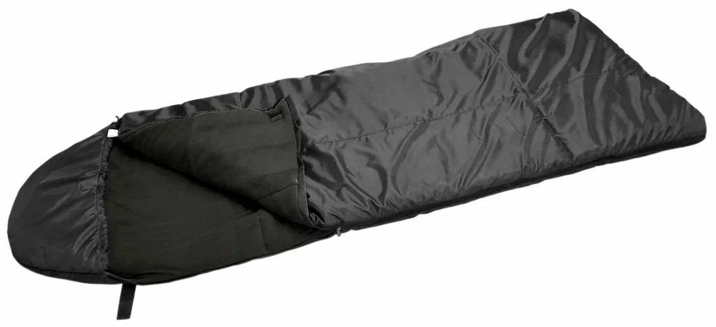 Спальный мешок-одеяло с подголовником "следопыт - Comfort" 190+35*90*10 см, до -10C