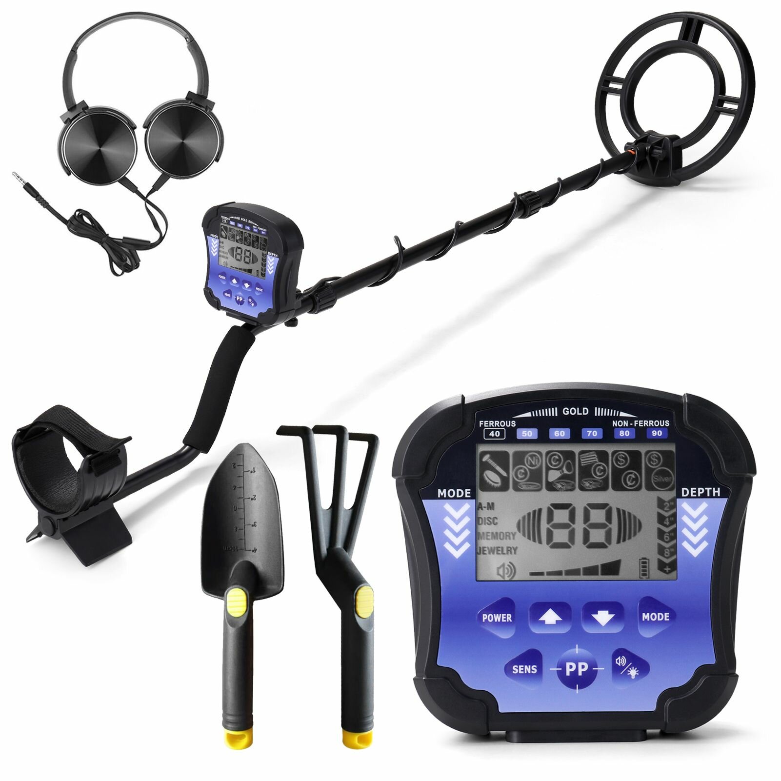 Ручной портативный металлоискатель MD-510