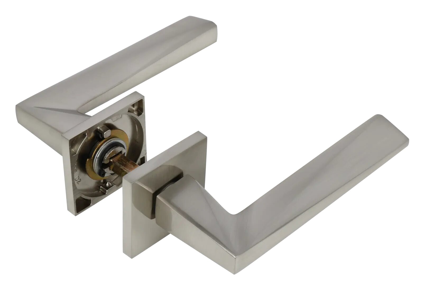 Дверные ручки Edson EDS-148B-Q2, цвет никель