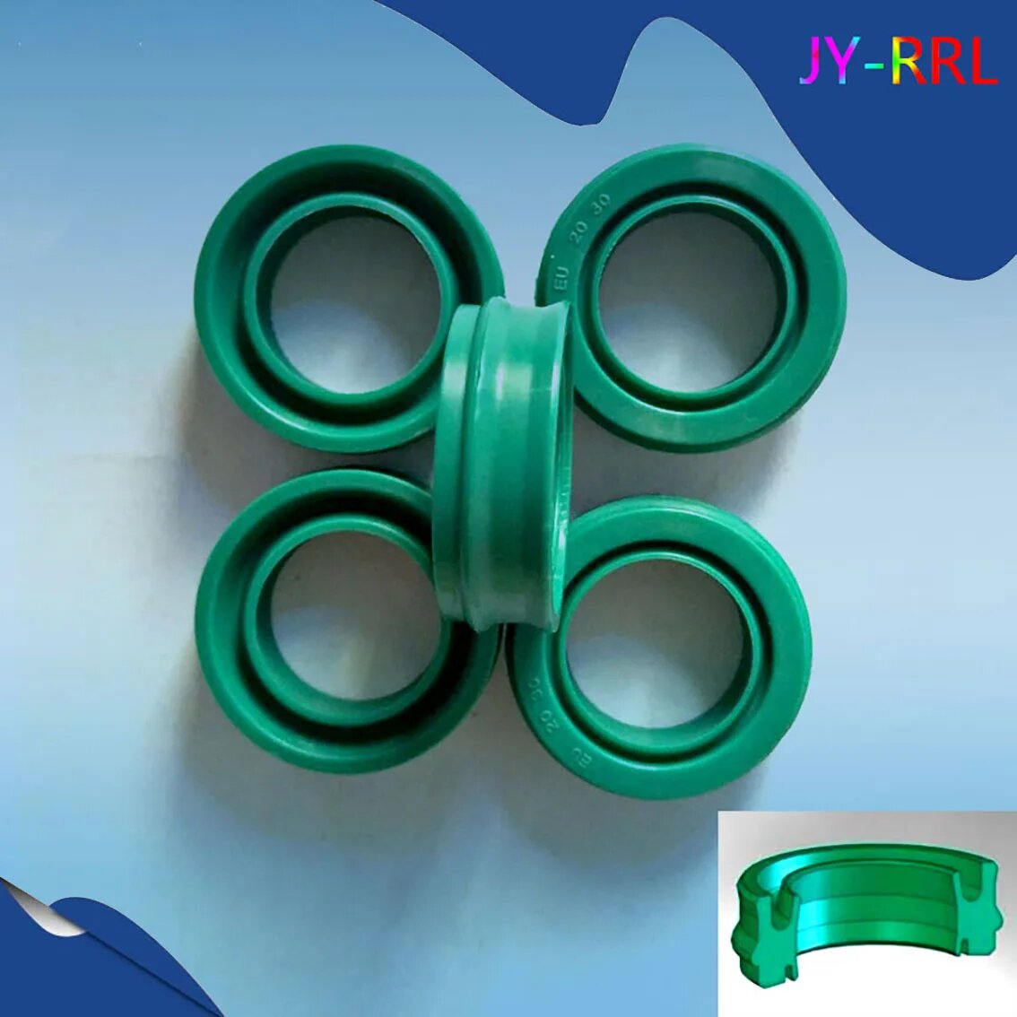 Полиуретановые уплотнительные кольца для гидравлических цилиндров 40x50x11.2mm-1pcs