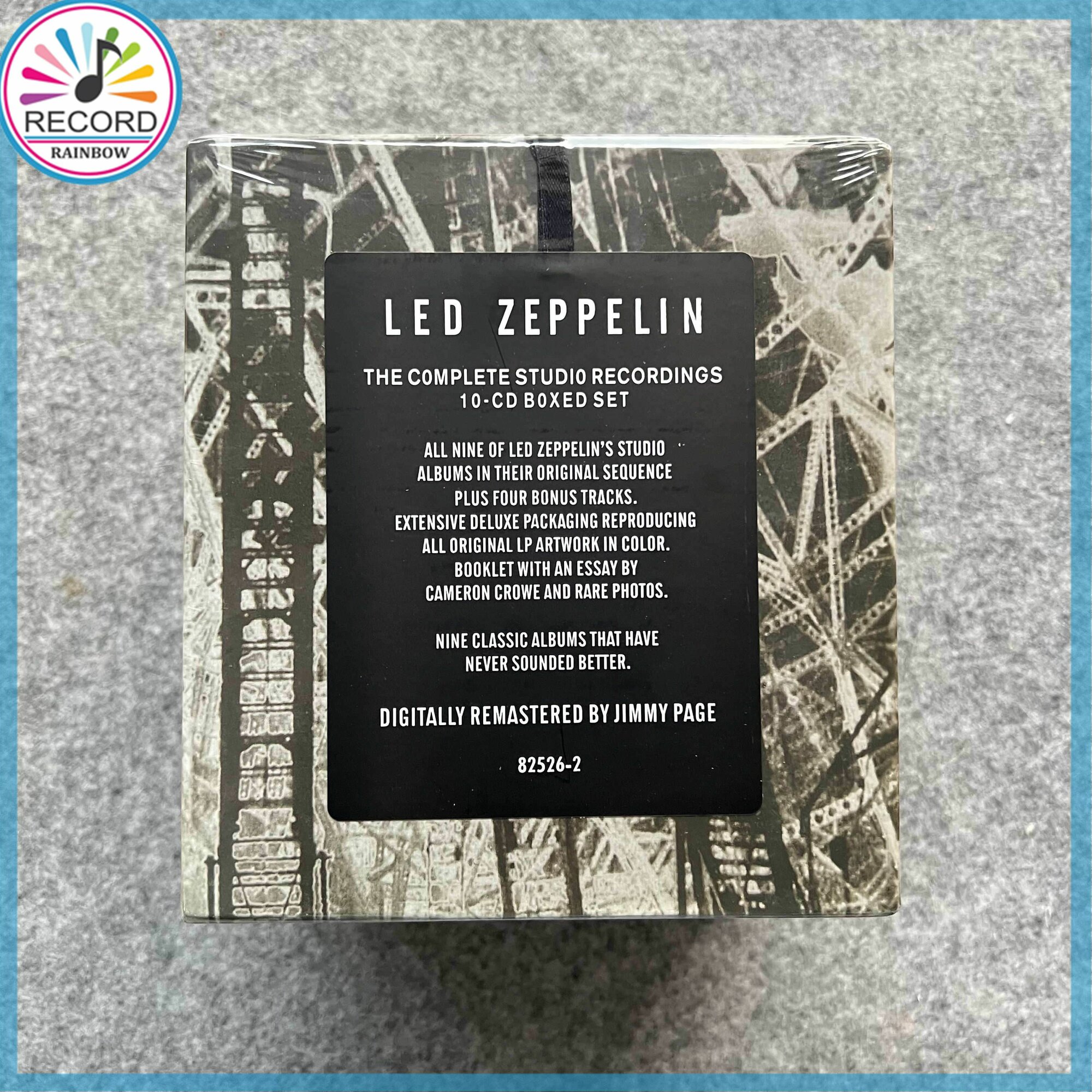 Led Zeppelin The Complete Studio Recordings 10CD Совершенно новый Запечатанный Альбом