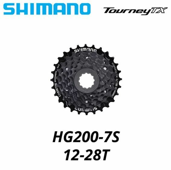 Кассета для велосипеда Shimano CS-HG200 7ск 12-28T