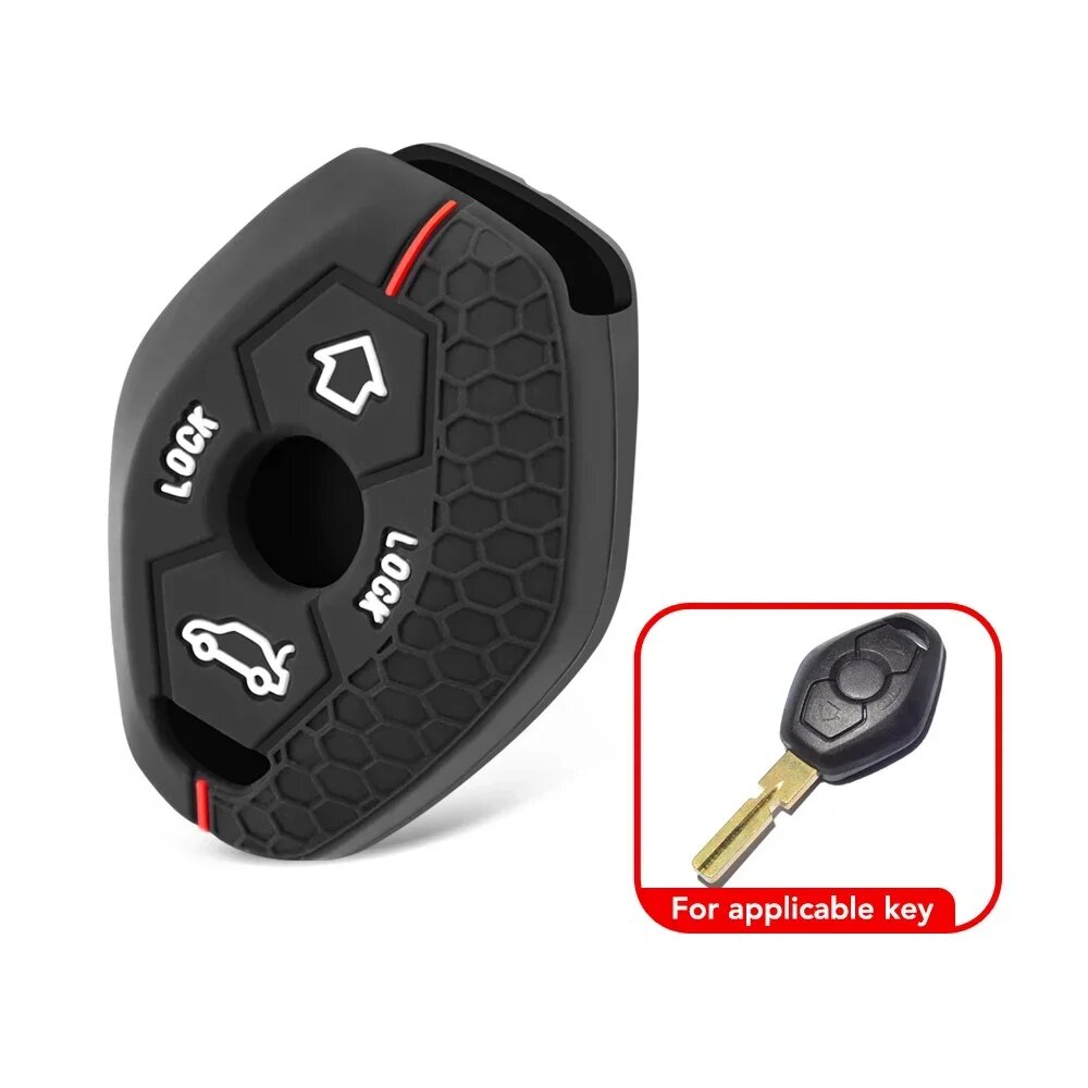 Силиконовый чехол для ключей, защитная сумка, аксессуары для BMW 1, 2, 3, 4, 5, 6, 7 серии X1 X3 D