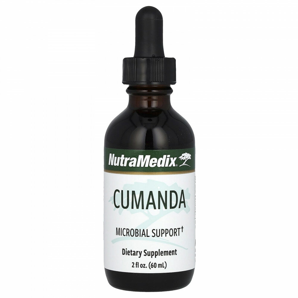 NutraMedix, Cumanda, поддержка микроорганизмов, 60 мл (2 жидк. унц.)