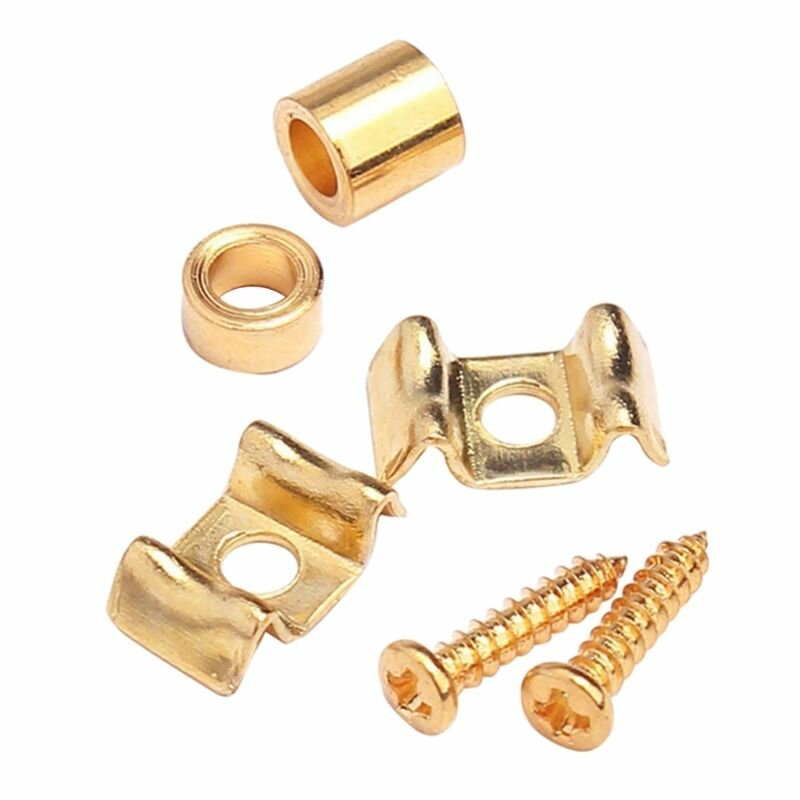 Ролик для фиксации гитарной струны с винтами, металлические фиксаторы елки, направляющие Accesso