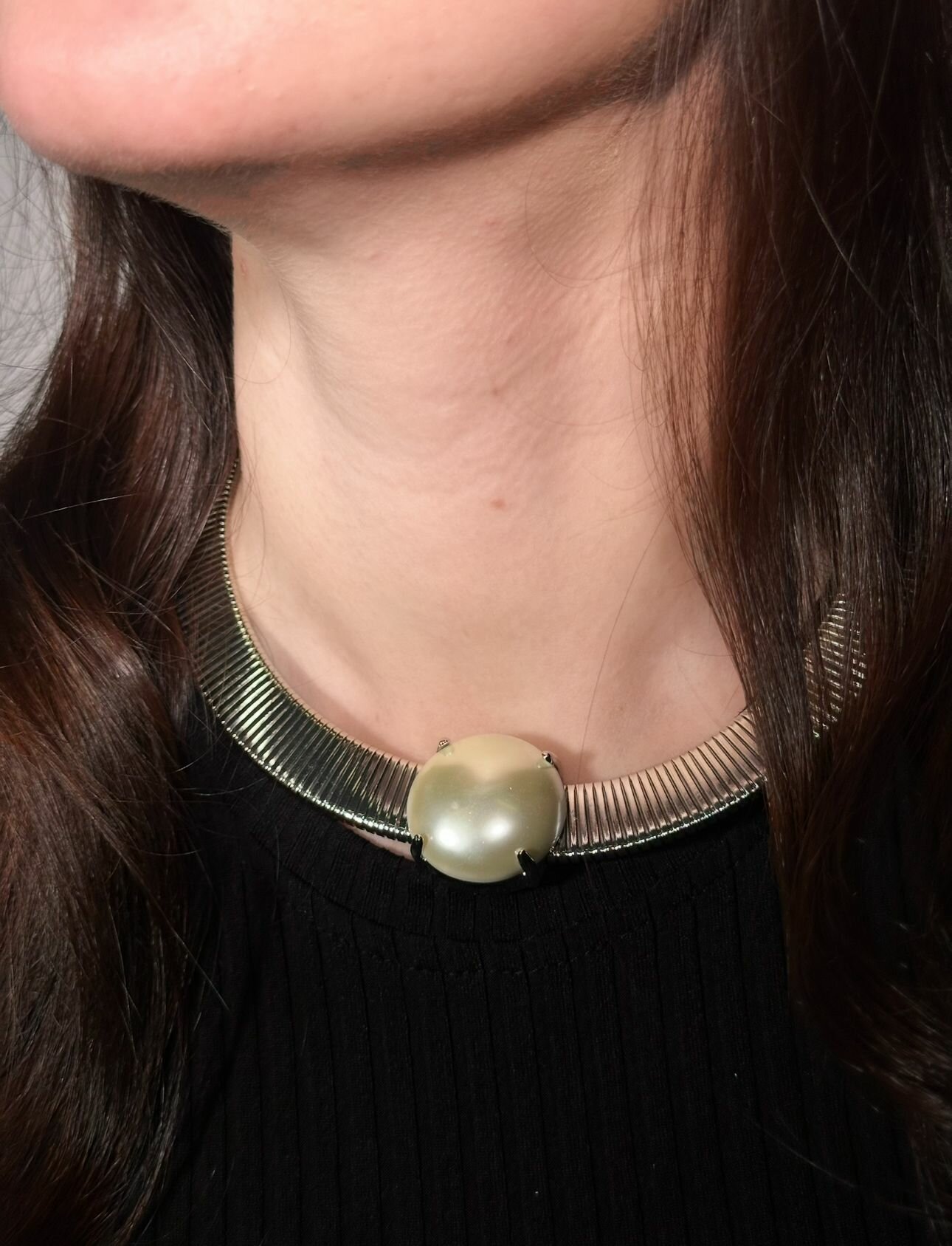 Колье, жемчуг имитация