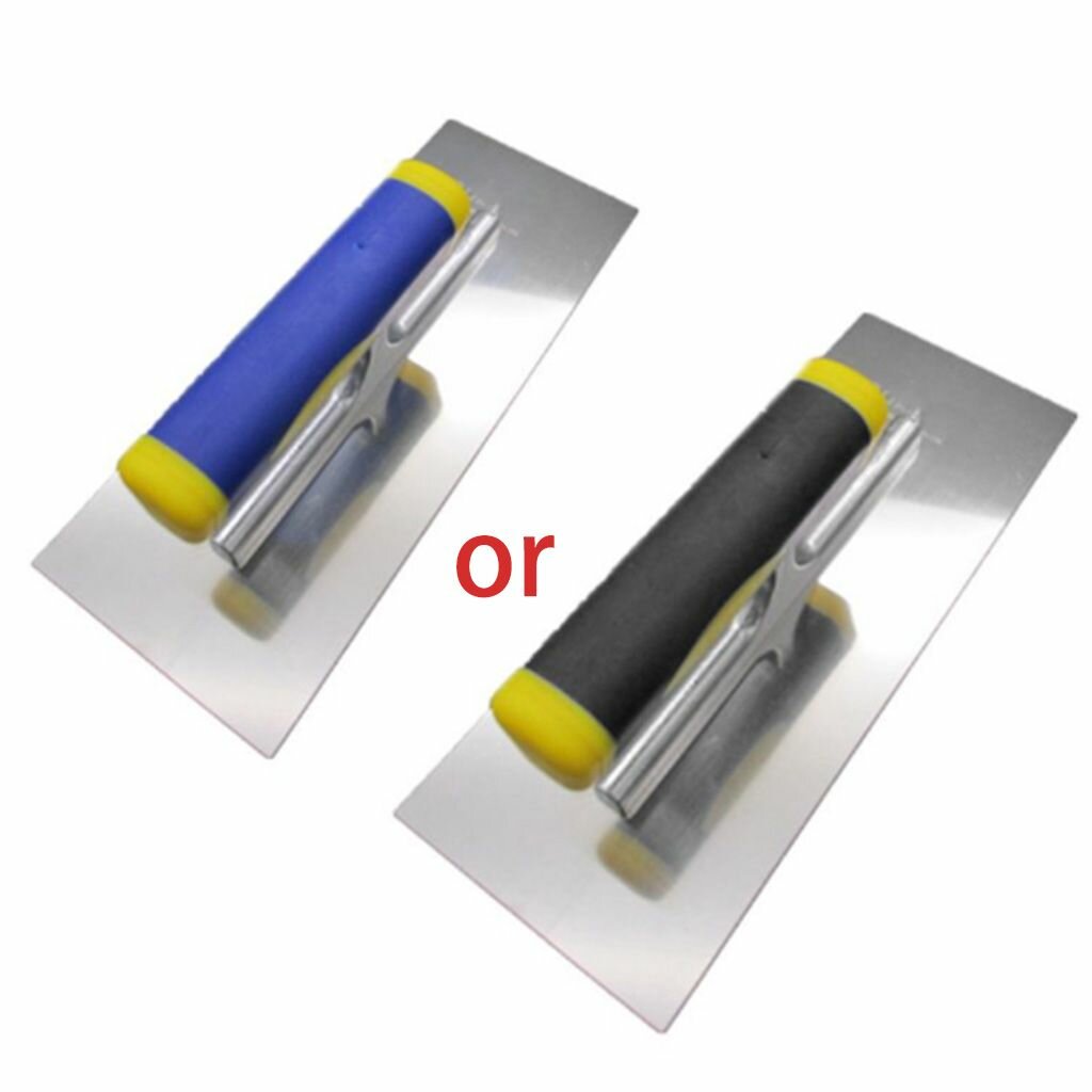 Штукатурная скимминговая выброска с ручкой из нержавеющей стали