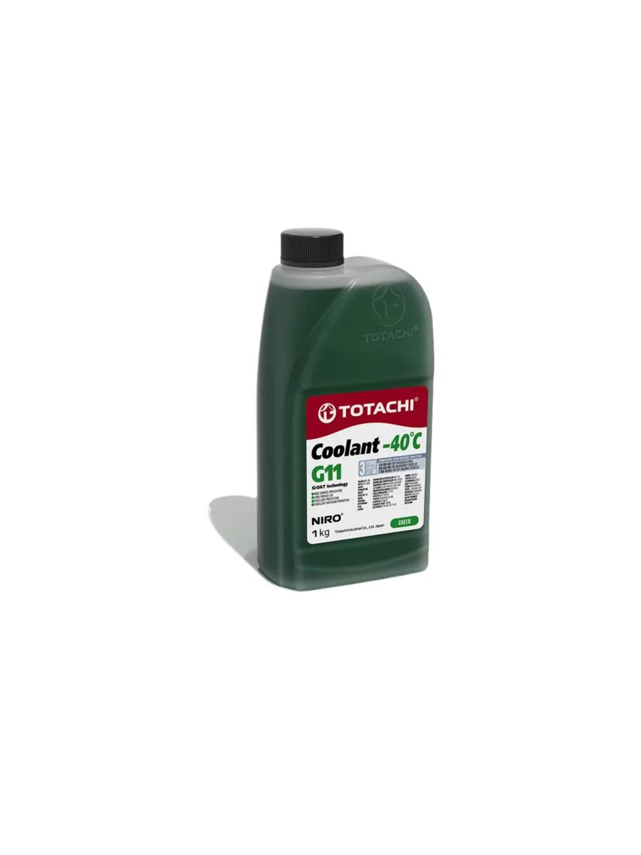 Жидкость охлаждающая NIRO COOLANT, GREEN -40°C G11, 1кг