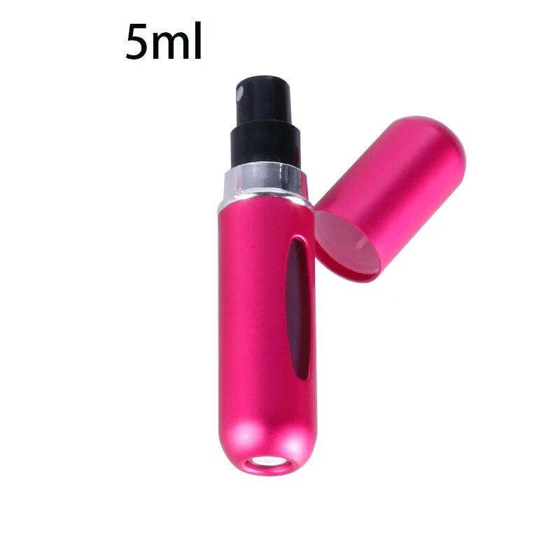 Мини-флакон для духов 5 мл/8 мл Розовый, 5ml Matte hot pink