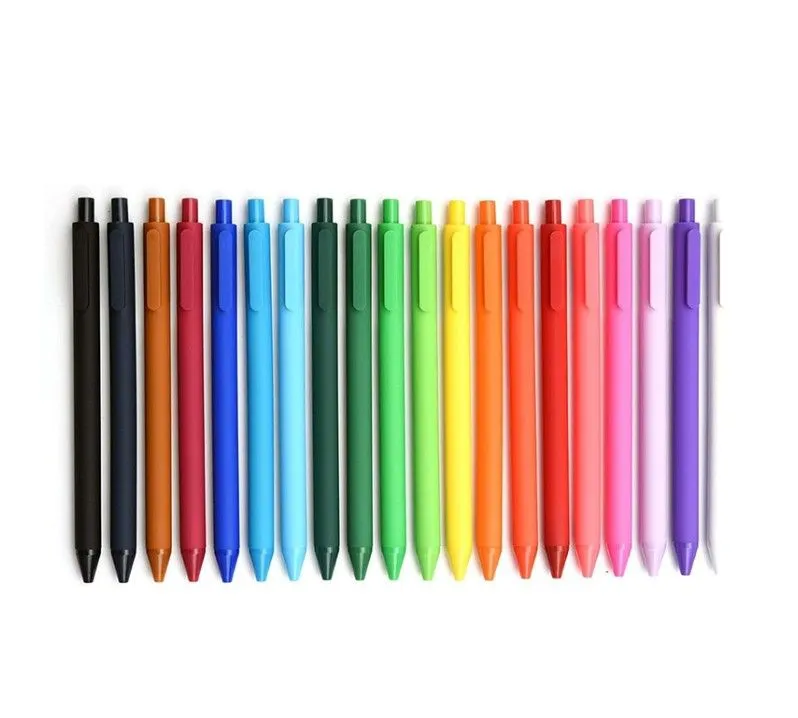 Набор гелевых ручек KACO Pure Plastic Gel Ink Pen 20 шт. (цветные)