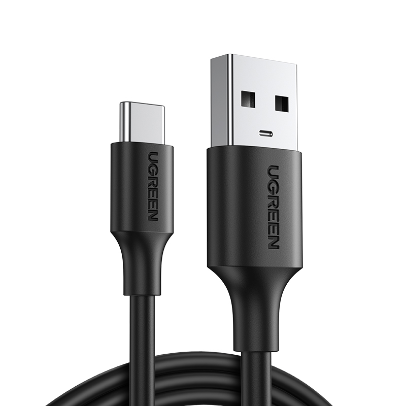 Кабель UGREEN US287 (60117) USB-A 2.0 to USB-C 1.5м Черный