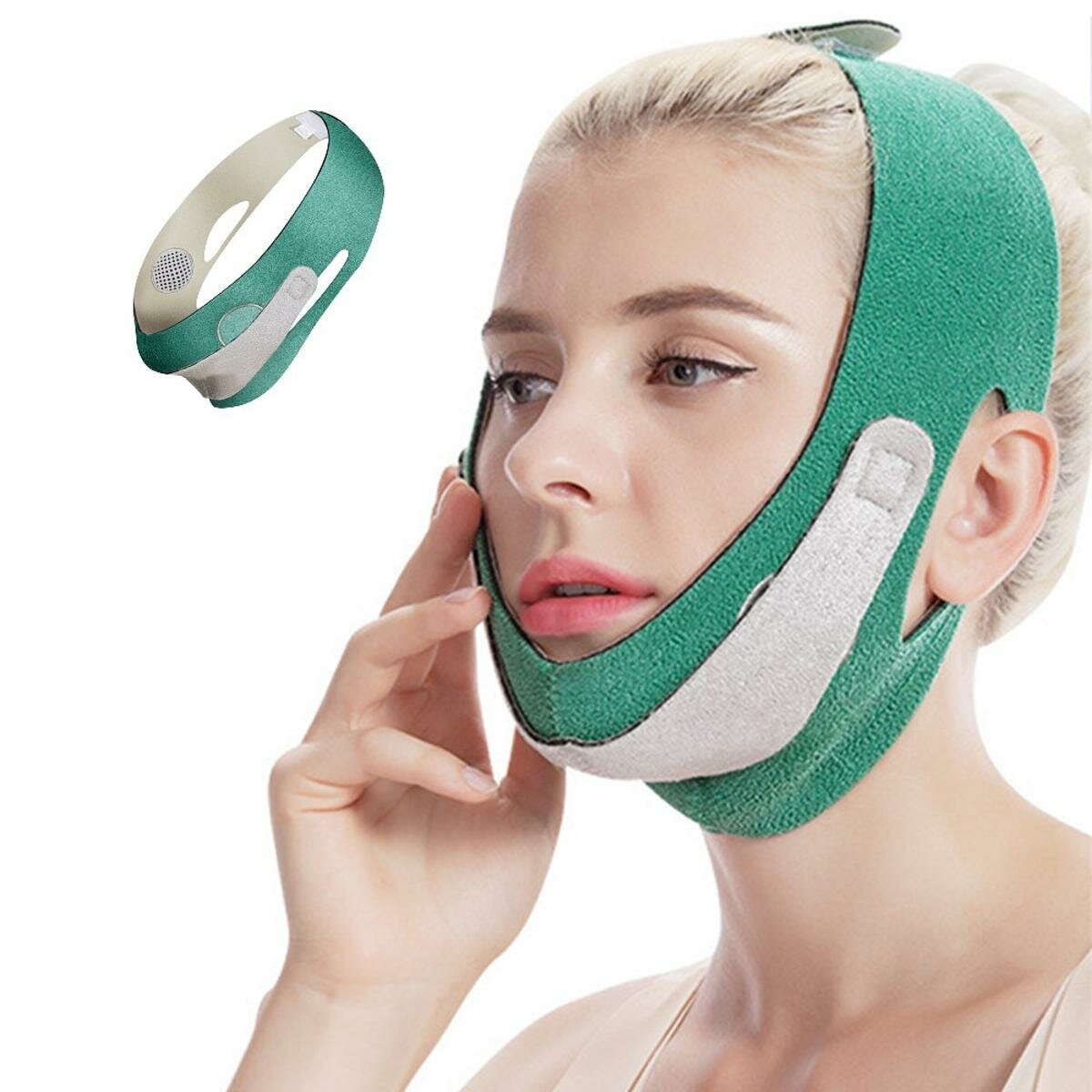 V-Line Face Lifting Slimmer - бандаж для похудения подбородка и щек против морщин и подтяжки лица