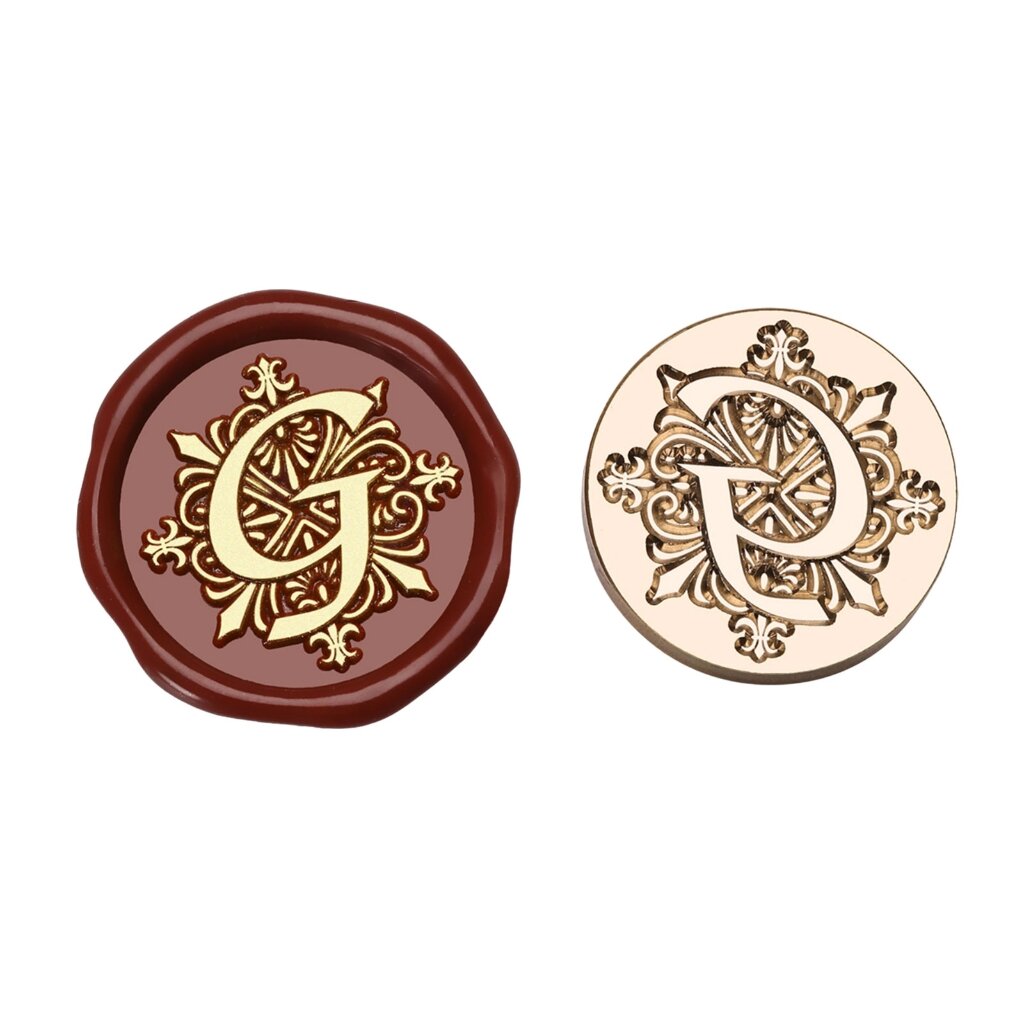 Сургучный штамп для писем для пригласительных открыток Металлический штамп сургучной печатью