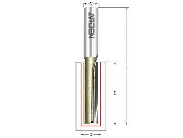 Фреза пазовая D=35x32x72 S=12 ARDEN 110299