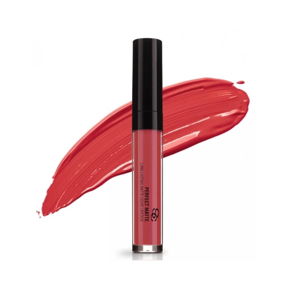 Стойкая матовая жидкая помада для губ, 5 мл/ Perfect Matte LIV CORAL, Salerm (Салерм)