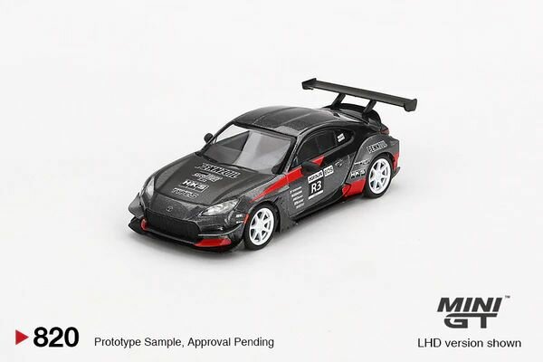 Коллекционная машинка MINI GT 1:64 Toyota GR86 Larry Chen s HKS Turbocharged GR86 LHD