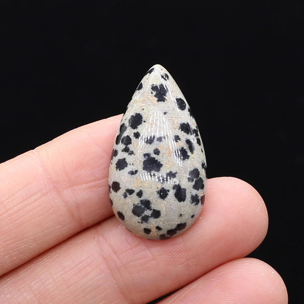 Кабошон из натурального камня 15х28 мм, 3 шт. Damation Jasper