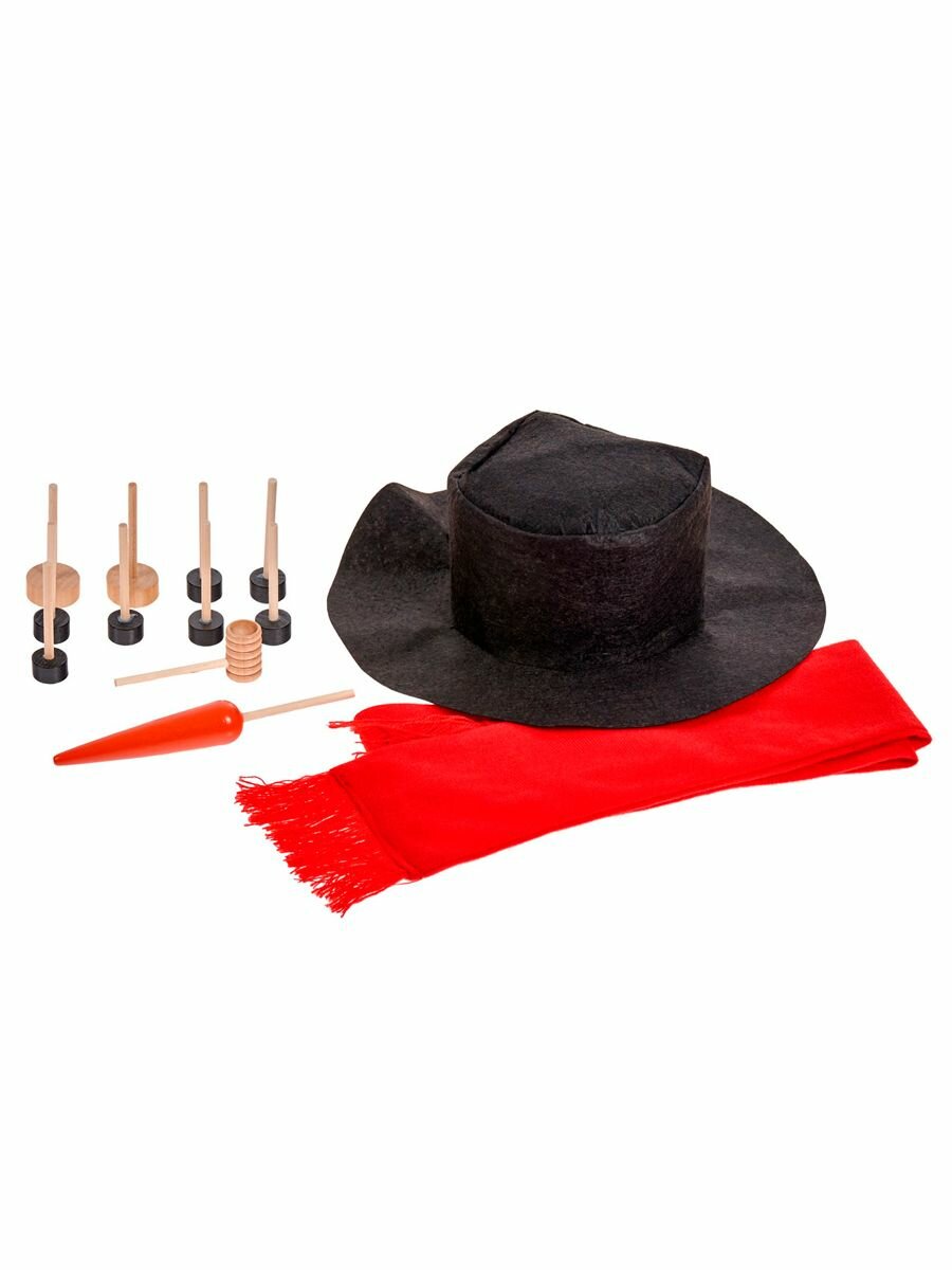 Набор для лепки снеговика / Новогодний декор / Подарок для детей