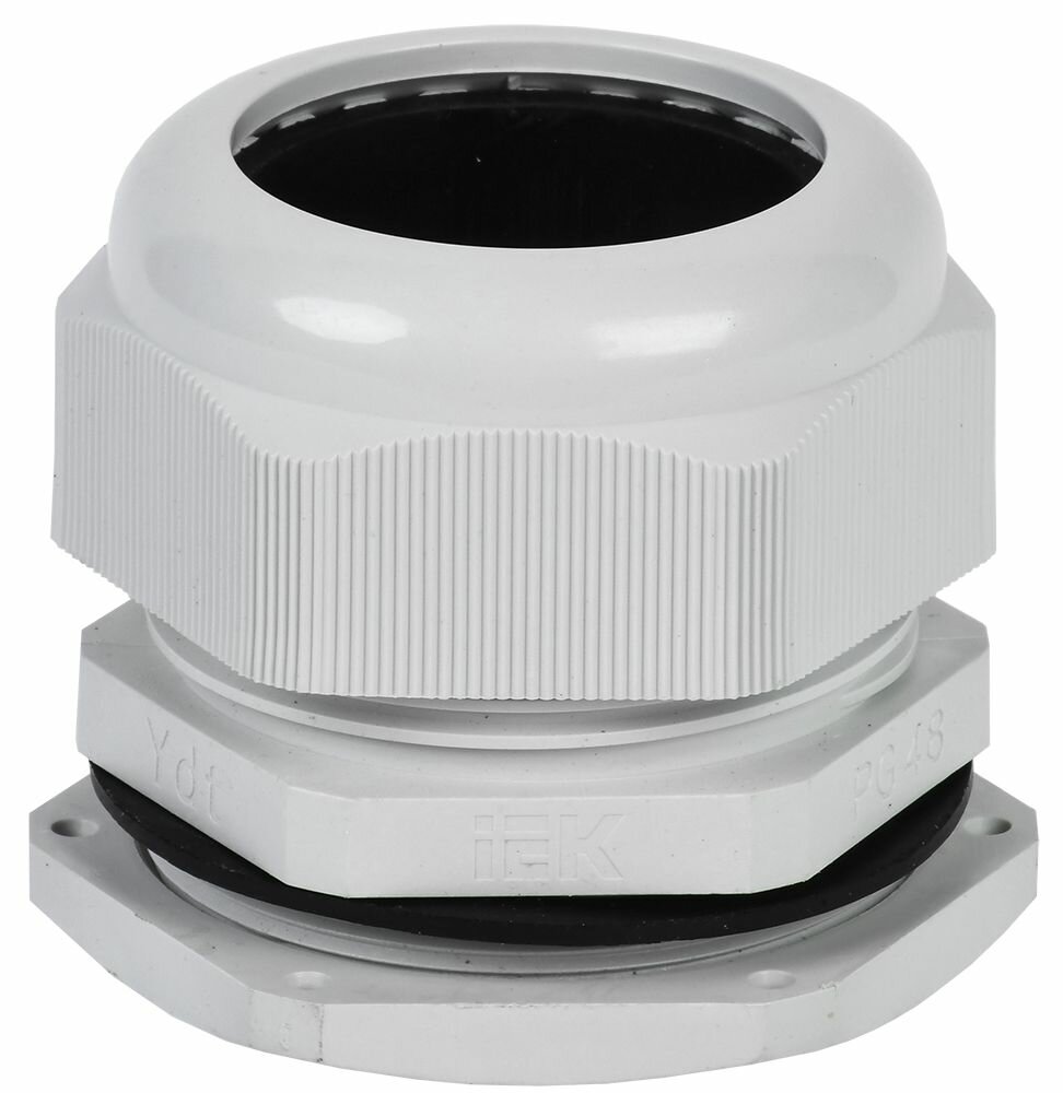 Сальник IEK PG-48, диаметр кабеля 36-44 мм, IP54