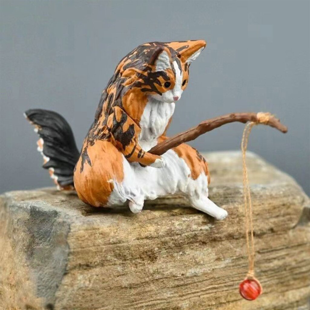 Кот-рыбак для аквариума — фото 1