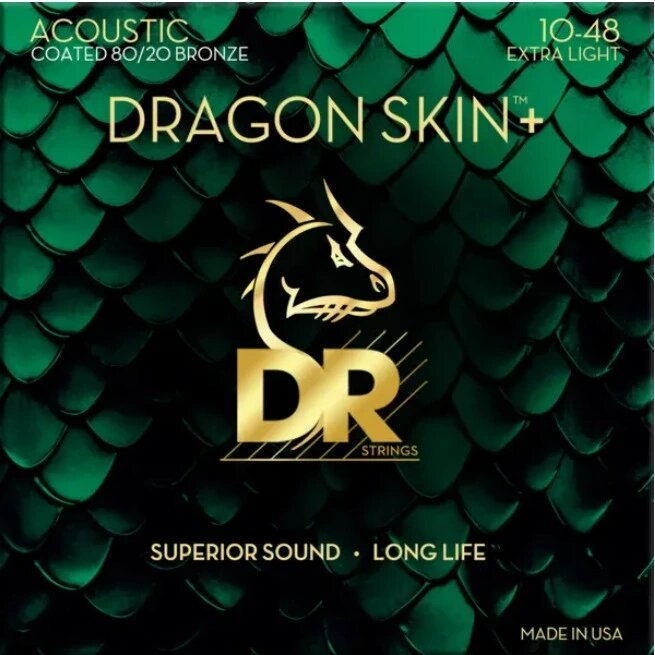 Струны для акустической гитары DR String DA8-10