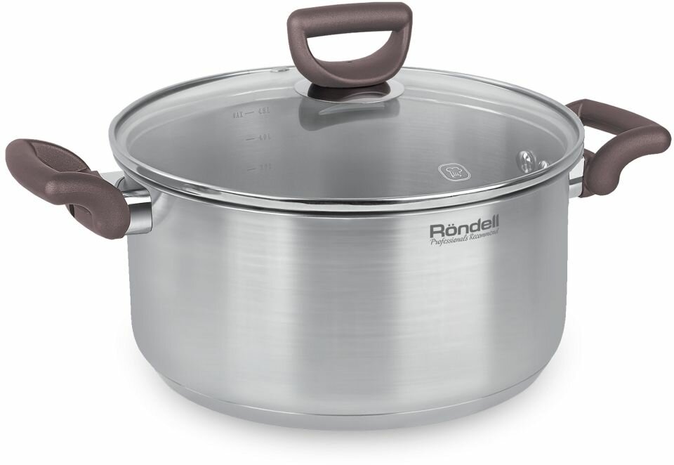 Кастрюля Rondell Fest RDS-1323 стальной