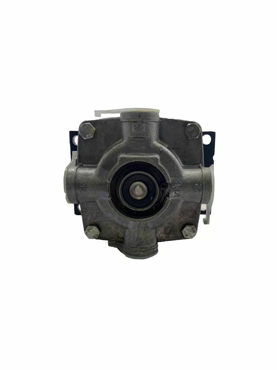 Кран тормозной 2-х секционный с рычагом