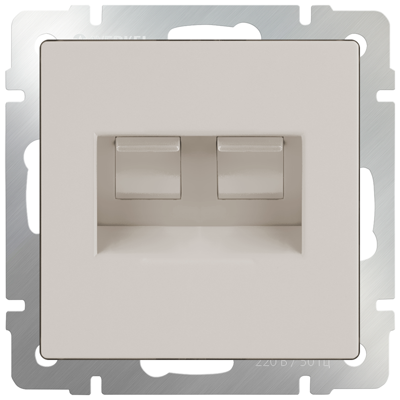 Розетка Werkel WL03-RJ45+RJ45 Werkel