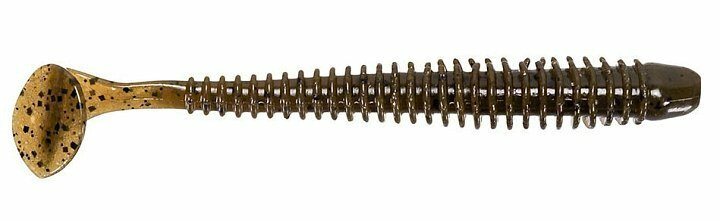 Keitech Swing Impact 4,5 виброхвост 101 Green Pumpkin приманка для хищников