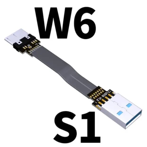 ADT-Link кабель-удлинитель USB 3.0 Micro B - USB Type A 25CM, S1-W6