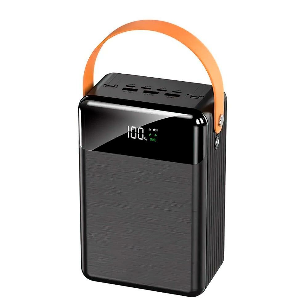 Портативный аккумулятор Power Bank, 80000 mAh, для ноутбуков, компактный