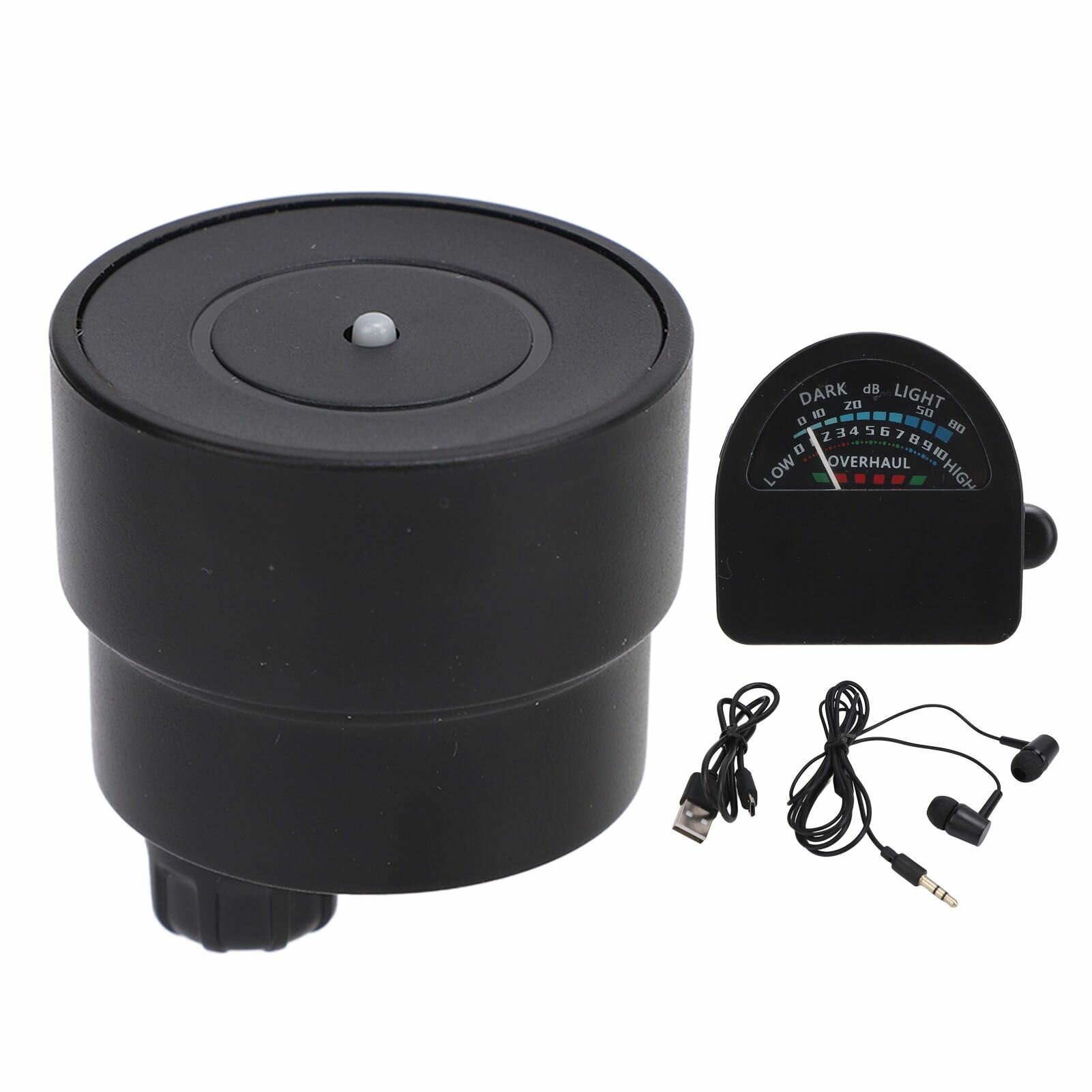 Детектор утечек воды с высокой чувствительностью и дисплеем спектра. Усилитель звука для труб, бетона, металла. Поддержка наушников и аксессуаров. Удобный дизайн для быстрого обнаружения протечек