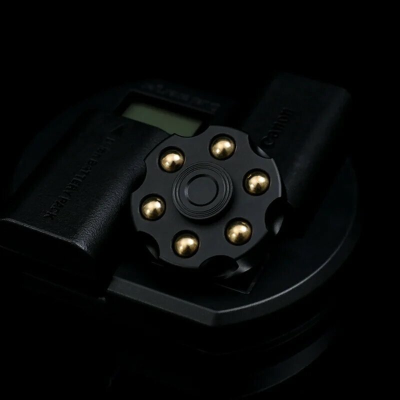 Металлический фиджет-спиннер Black