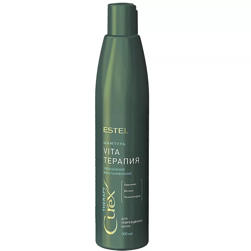 ESTEL PROFESSIONAL Шампунь Vita-терапия для повреждённых волос Curex Therapy, 300 мл