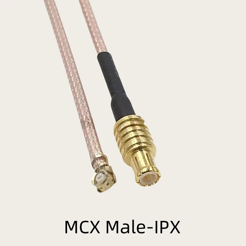 MCX/MMCX Male to uFL IPX Female RG178 Антенный кабель 10cm, MCXM-IPX