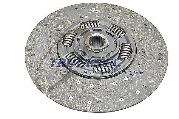 Диск сцепления ведомый d430 мм/46x50-24N VOLVO FH12/FM9 (1878 000 634) Trucktec