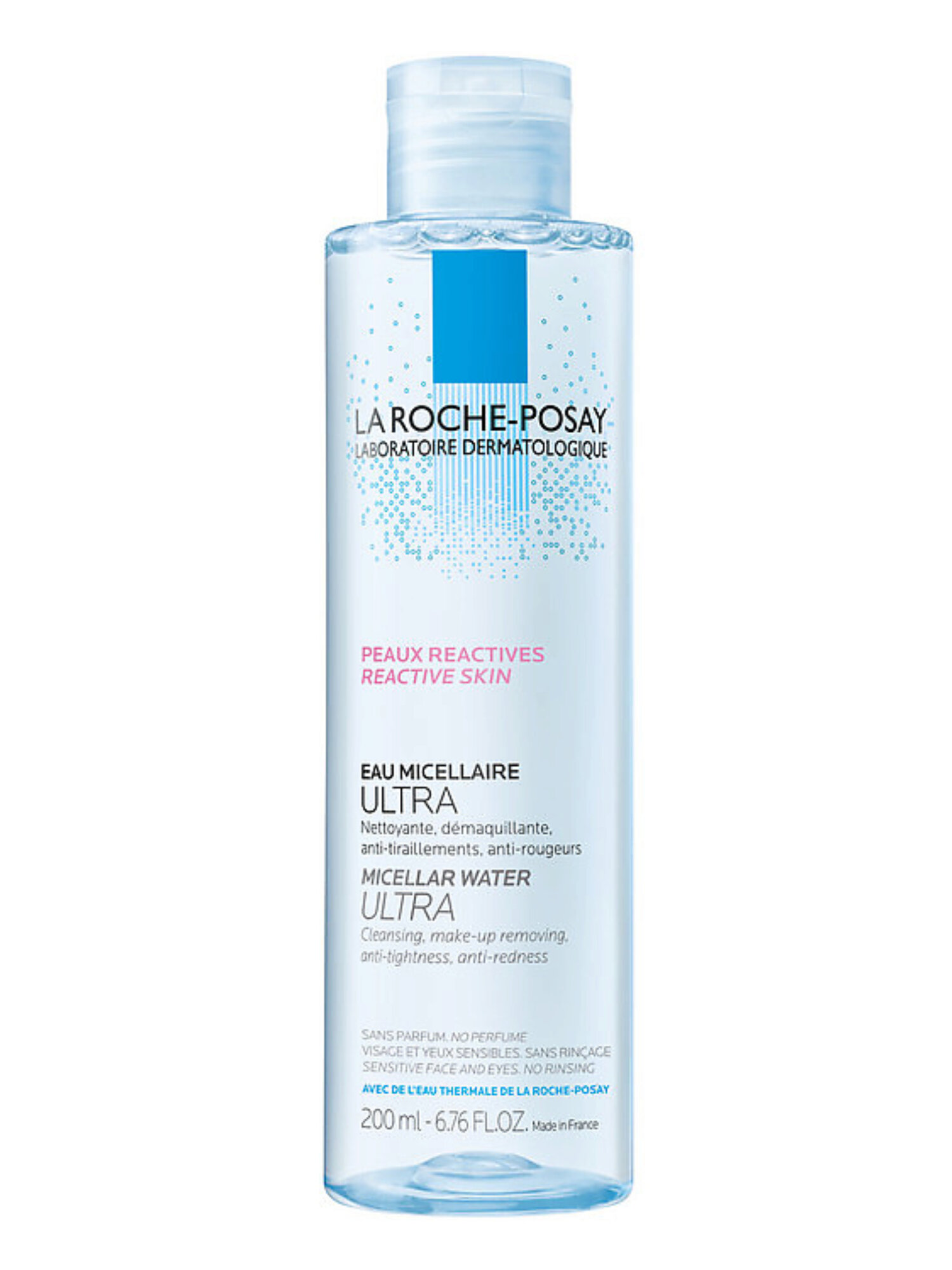 LA ROCHE-POSAY Мицеллярная вода для чувствительной кожи Ultra Reactive (200 мл)