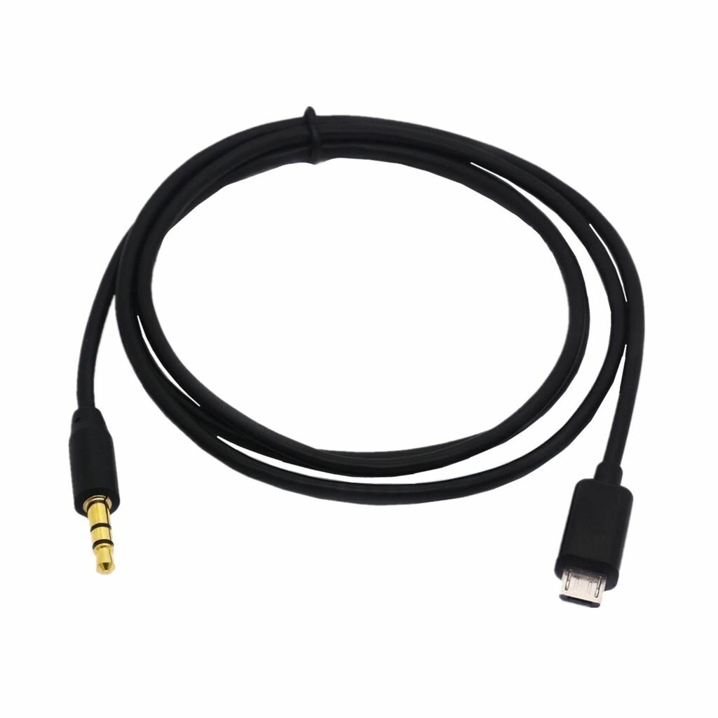 Кабель для передачи данных, USB micro на DC 3.5mm аудио соединительный кабель для мобильного телефона в автомобиле