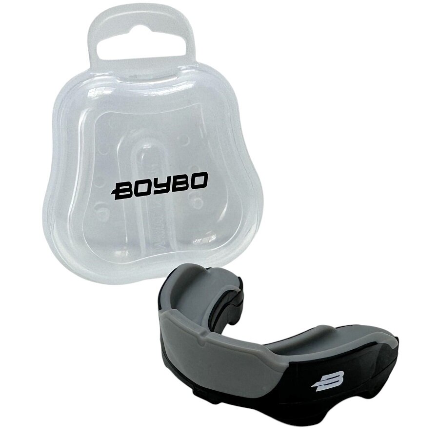 Капа BoyBo Defender черно-серая