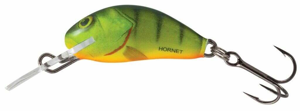 Воблер судака и щуки SALMO POLAND HORNET S 03.5/HP, ратлины для зимней и летней рыбалки