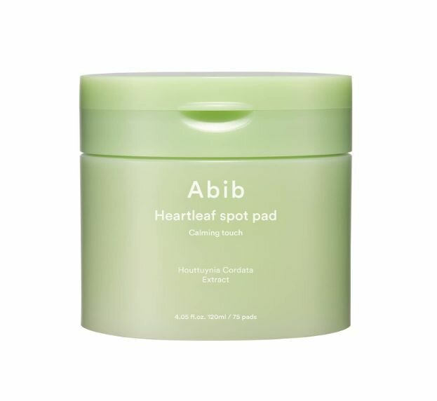 Abib / Успокаивающие тонер-пэды Heartleaf Spot Pad Calming Touch 75 штук